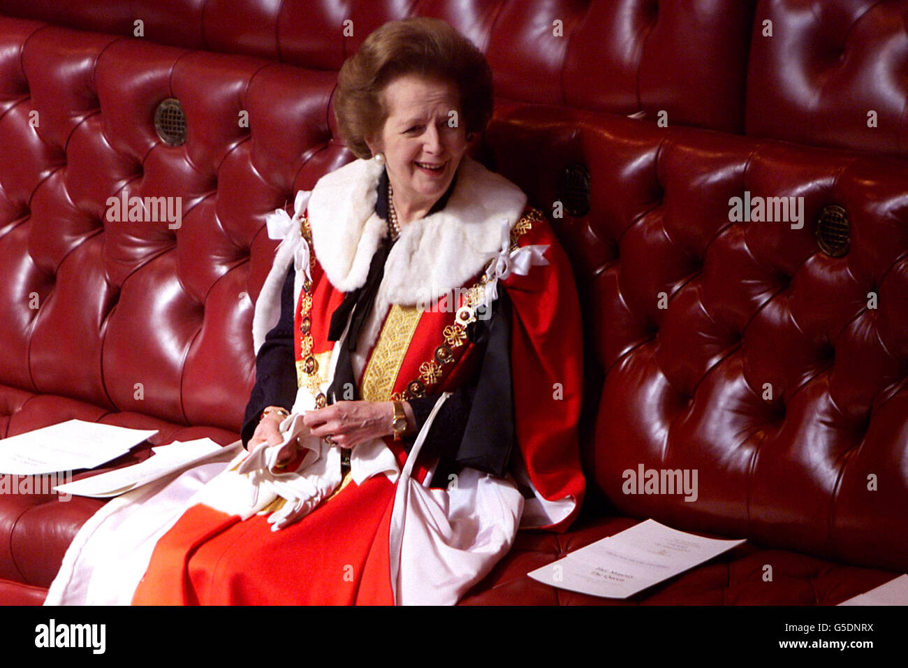 Thatcher State Opening Stock Photo - Alamy