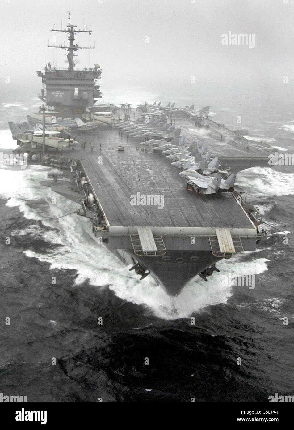 Personnel enterprise aircraft carrier hi-res stock photography and ...