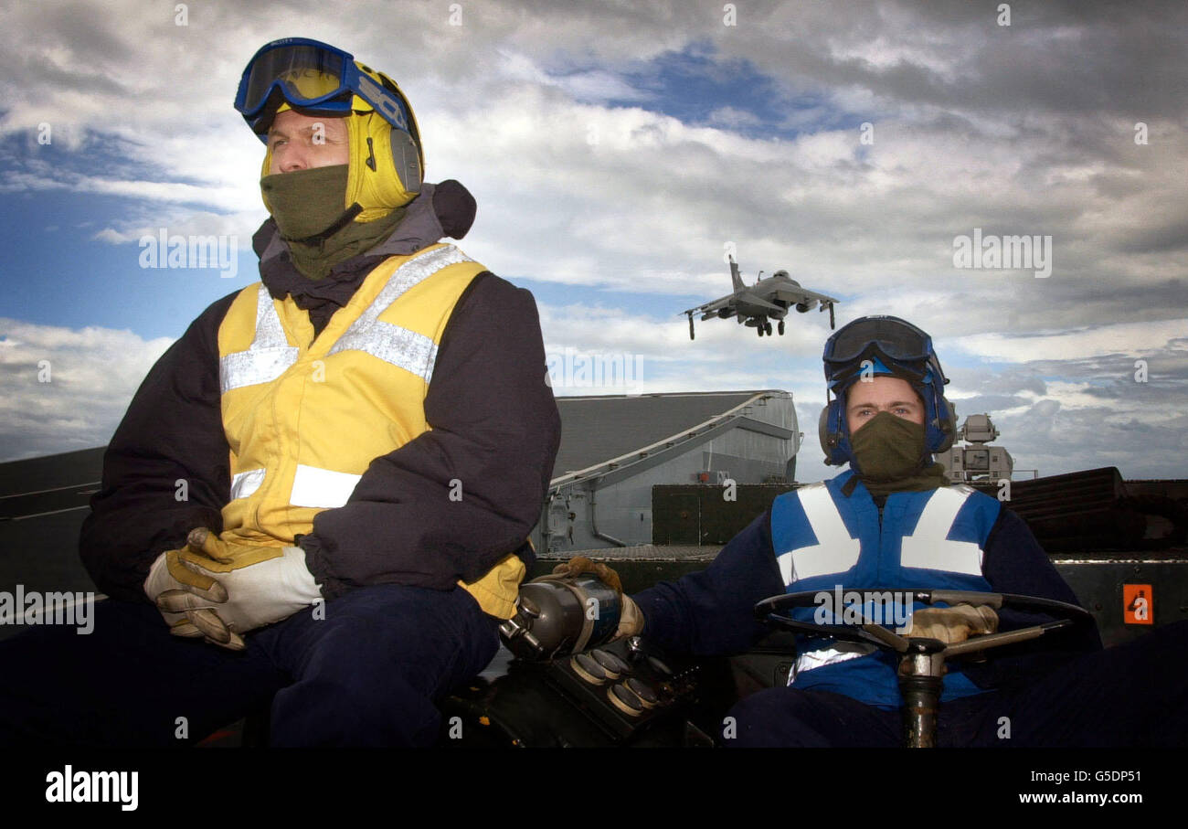 Naval Exercises HMS Illustrious Stock Photo - Alamy