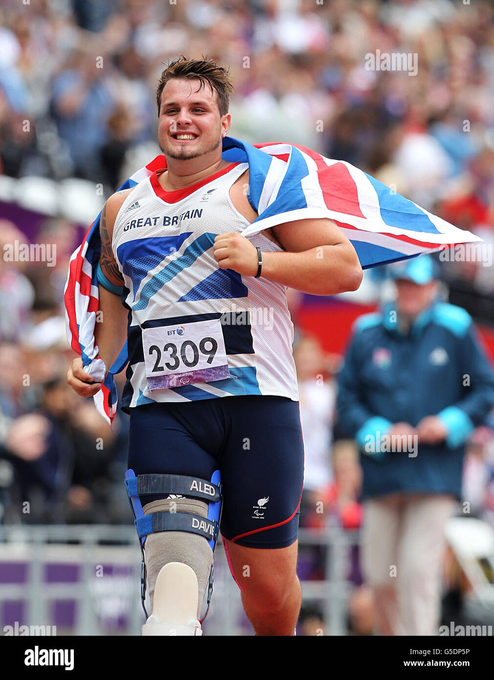 Aled davies discus hi-res stock photography and images - Alamy