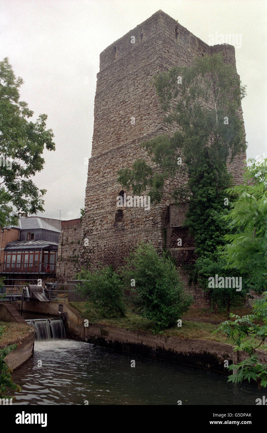 The norman keep of oxford castle hi-res stock photography and images ...