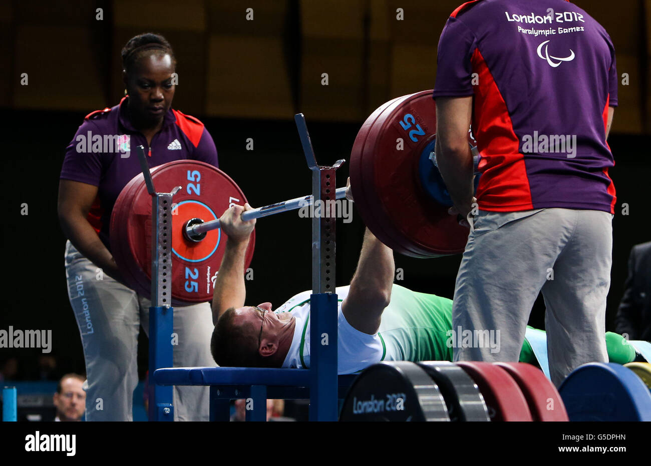 Irelands roy guerin mens 67 50kg group b powerlifting excel arena hi ...