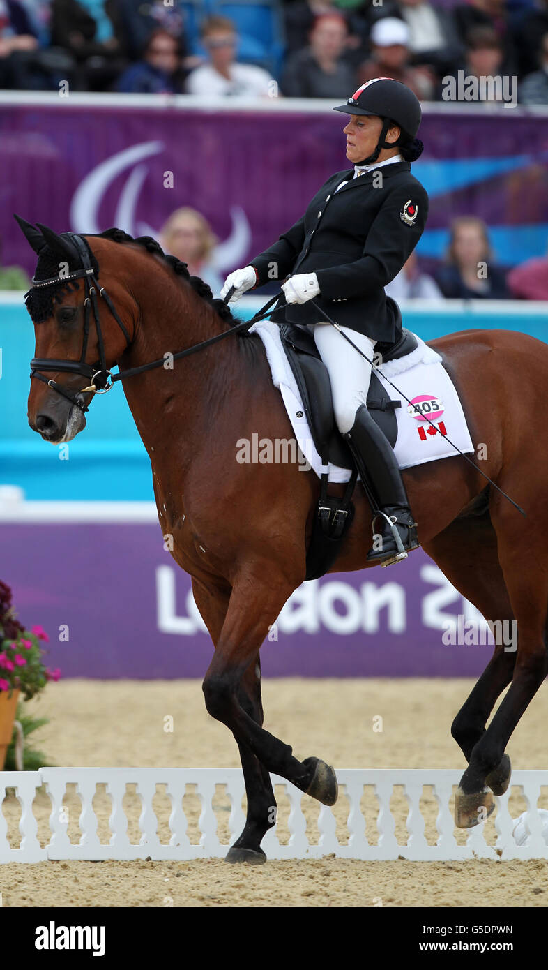 Dressage individual champioship test grade 4 hi-res stock photography ...