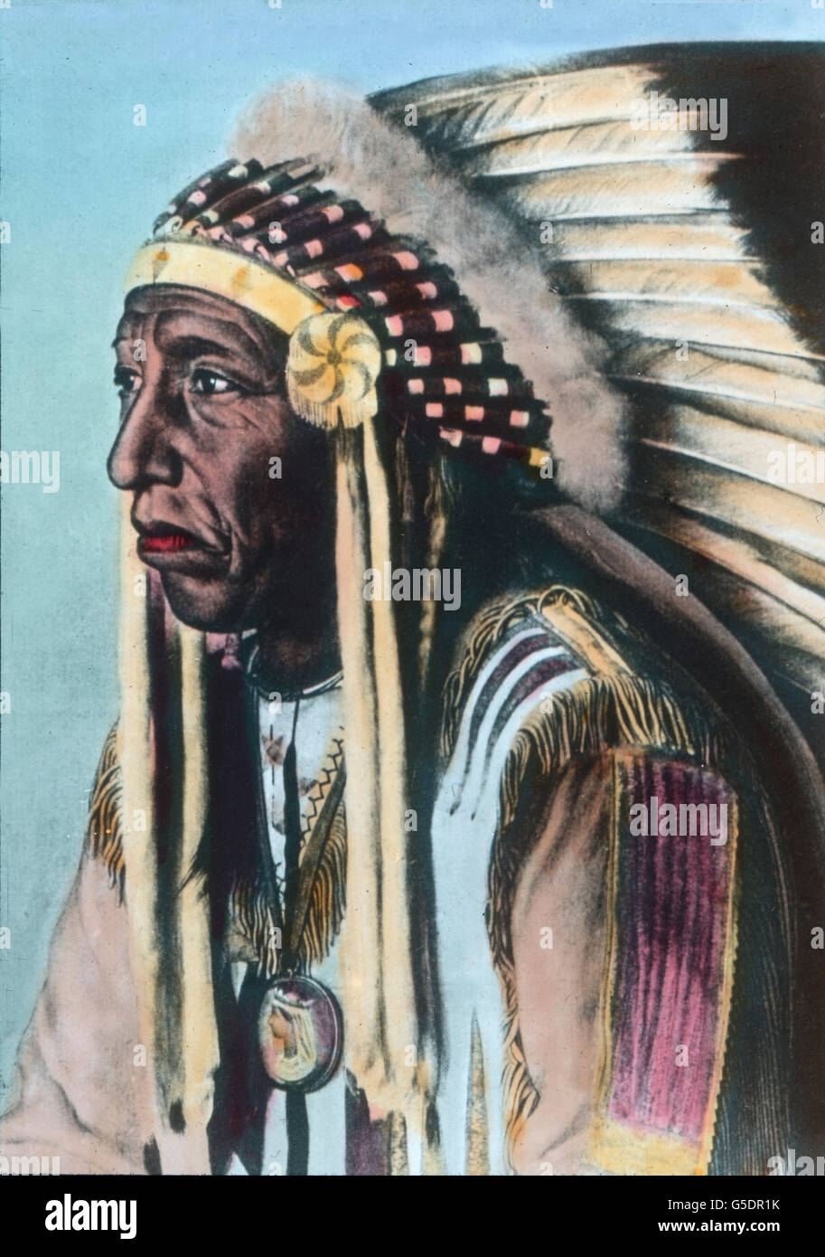 1920s portrait native american man hi-res stock photography and images ...