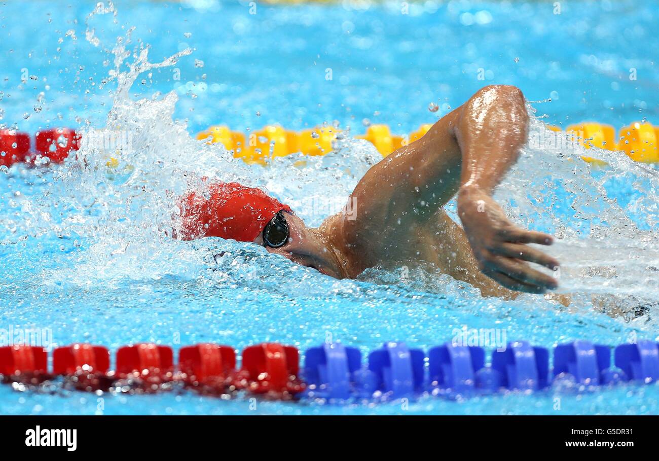 London Paralympic Games - Day 4. Great Britain's Daniel Pepper in ...