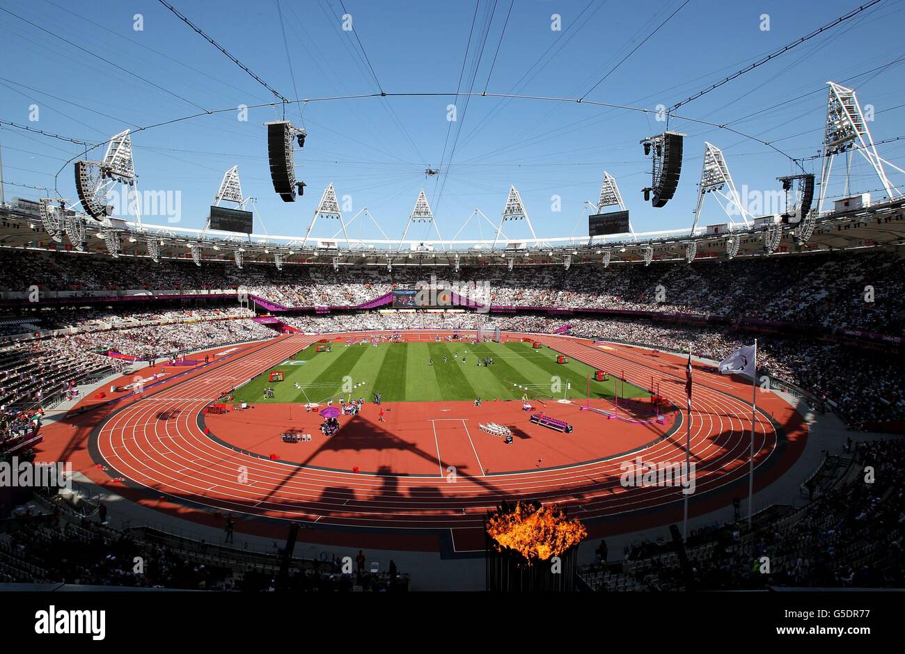 London Paralympic Games - Day 7. General view of the Olympic Stadium ...