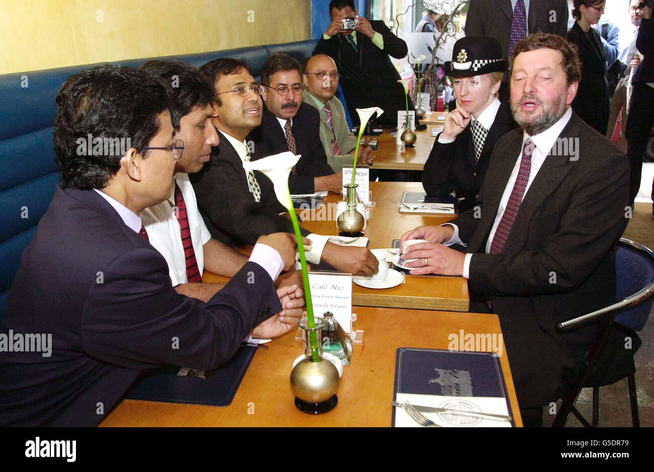 Blunkett Crime Policy Brick Lane Stock Photo - Alamy