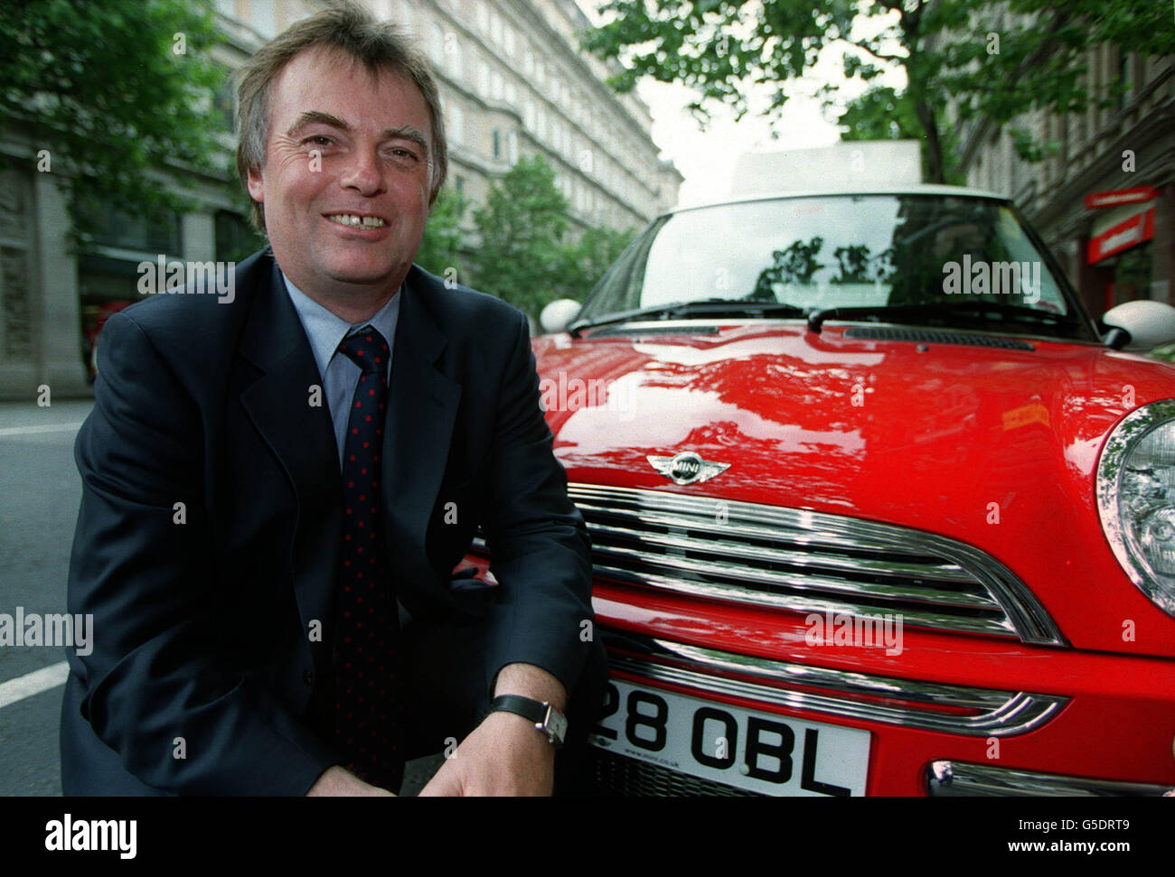 Labour MP for Oxford East Andrew Smith outside the BMW Offices in ...