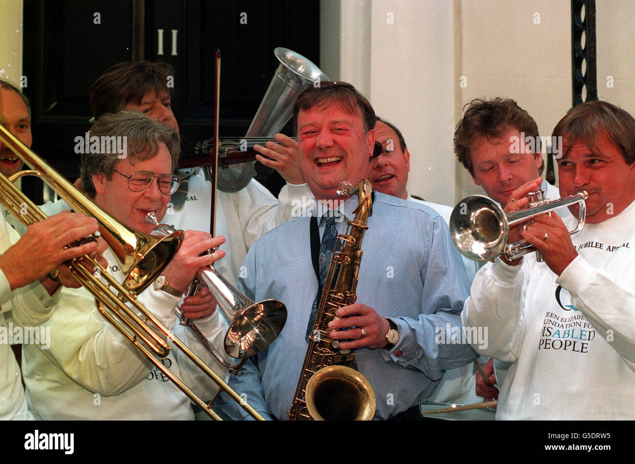 Kenneth Clarke jazz band Stock Photo - Alamy