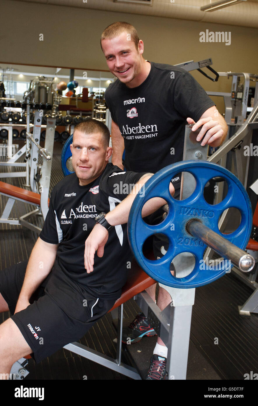 Edinburgh rugbys john yapp richie rees sponsorship announcement david ...