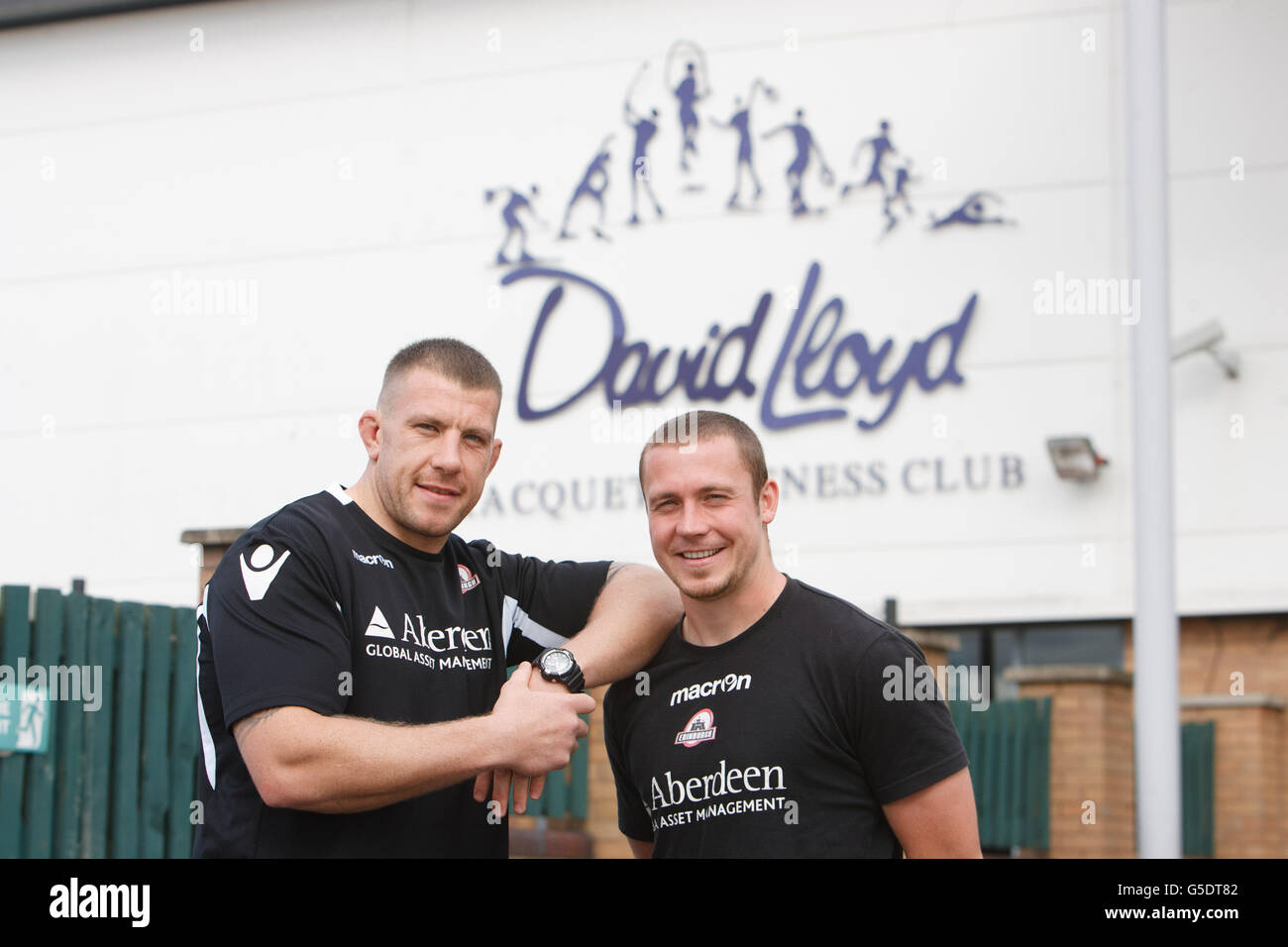 Rugby Union - Edinburgh Rugby Sponsorship Announcement - David Lloyd ...