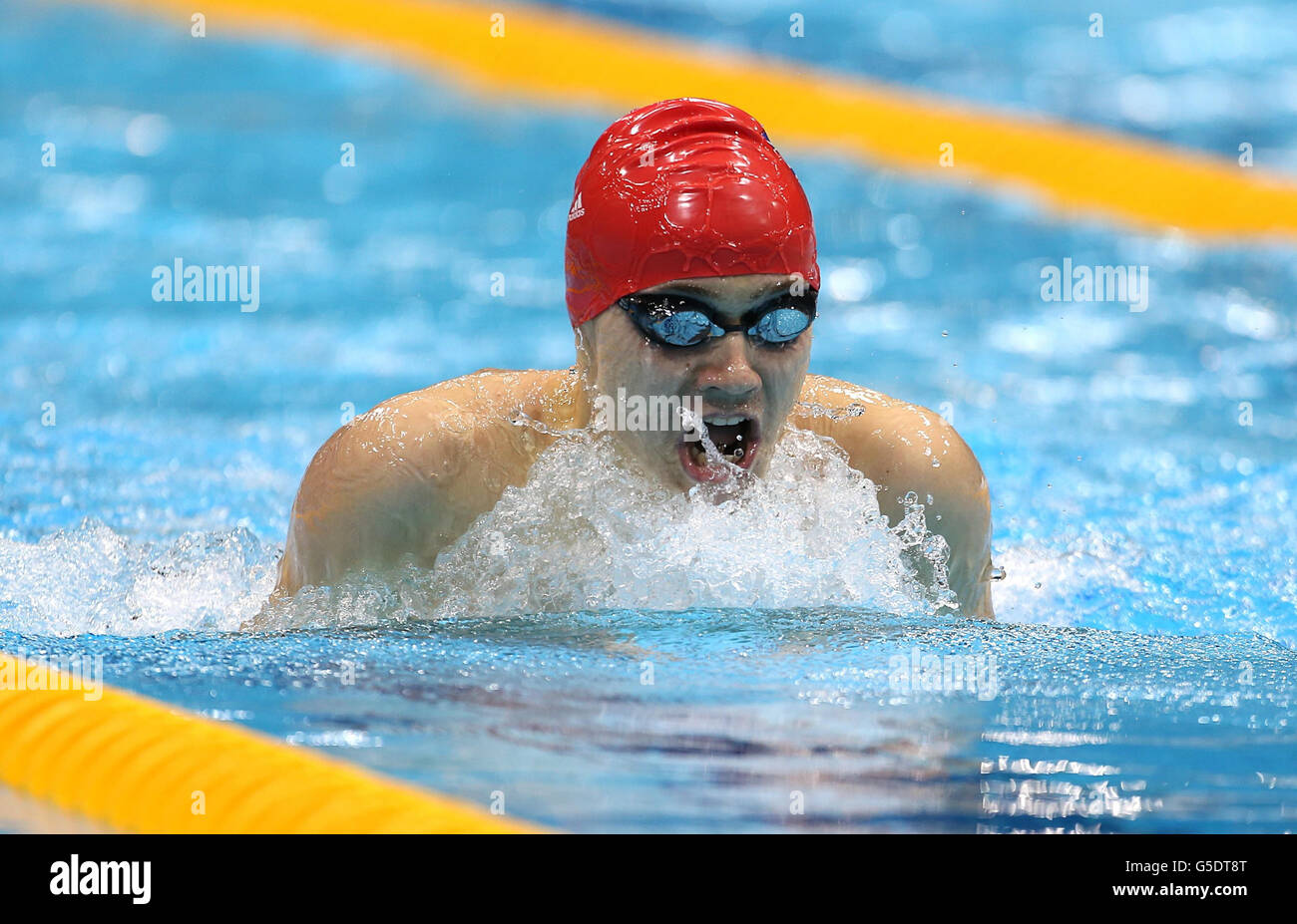 Great Britain's Oliver Hynd on his way to winning the Gold medal in the ...