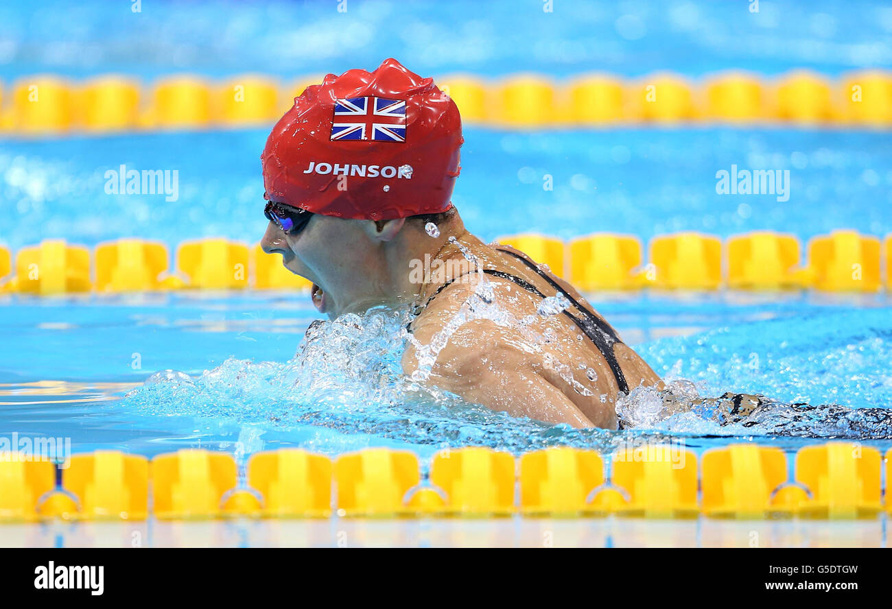 Great Britain's Elizabeth Johnson on her way to winning Bronze in the ...