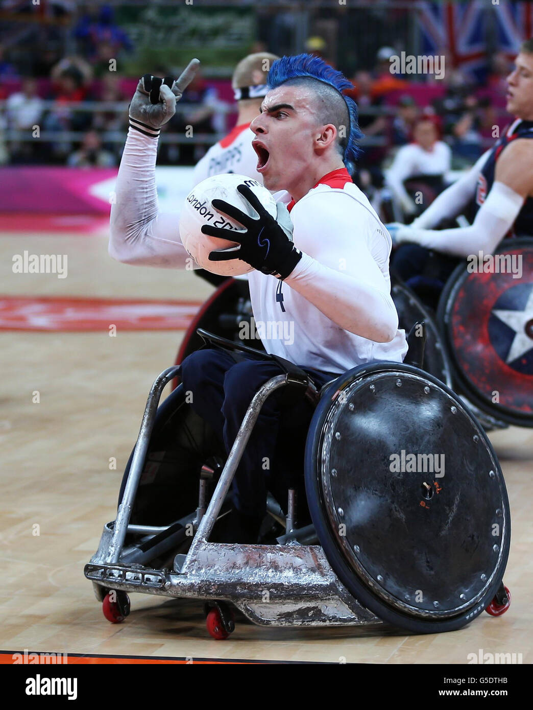 London Paralympic Games - Day 7. Great Britain's David Anthony during ...