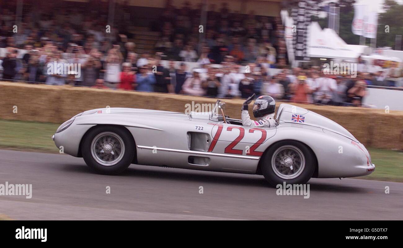 Goodwood mercedes benz 300slr hi-res stock photography and images - Alamy