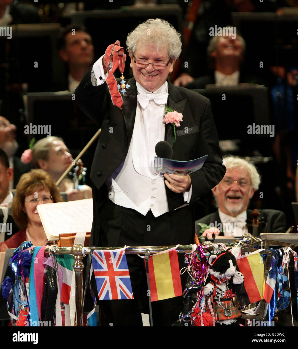BBC Last night of the Proms Stock Photo - Alamy