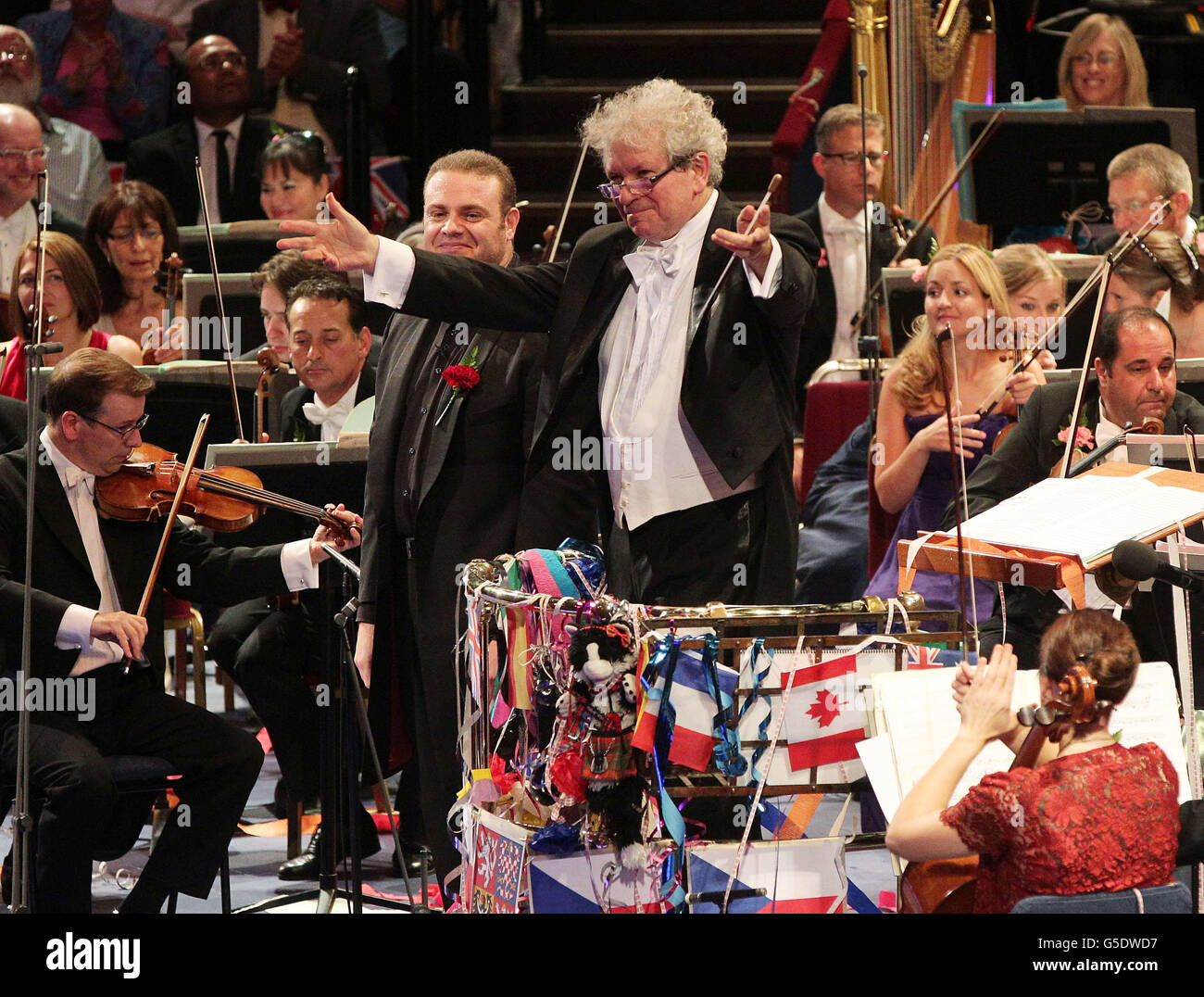 BBC Last night of the Proms Stock Photo - Alamy