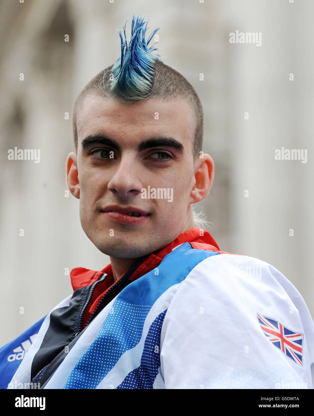 London Olympic Games - Athletes Victory Parade Stock Photo - Alamy