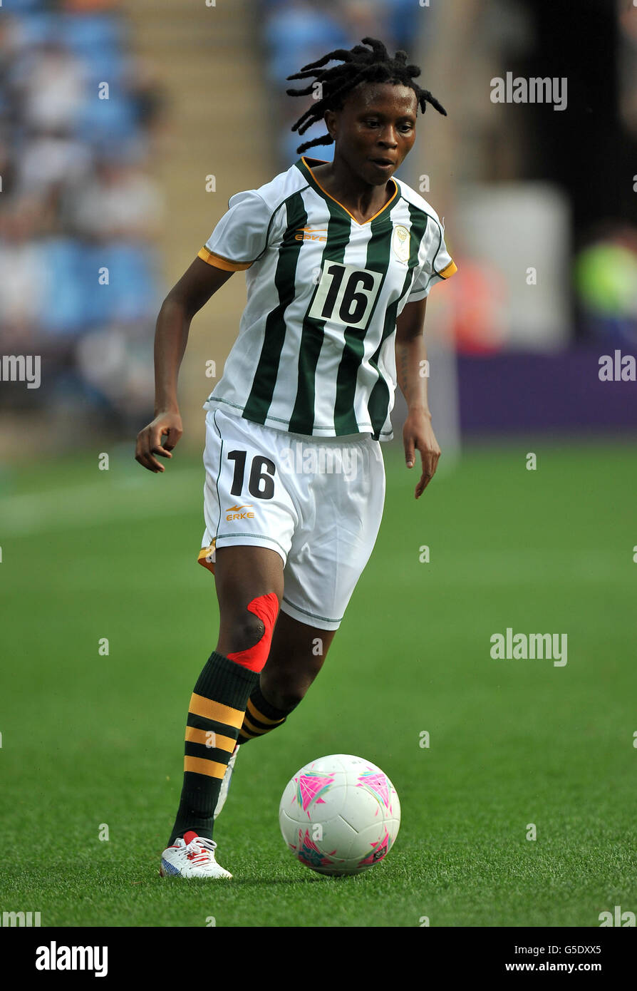 South africas mpumi nyandeni during the south africa football hi-res ...