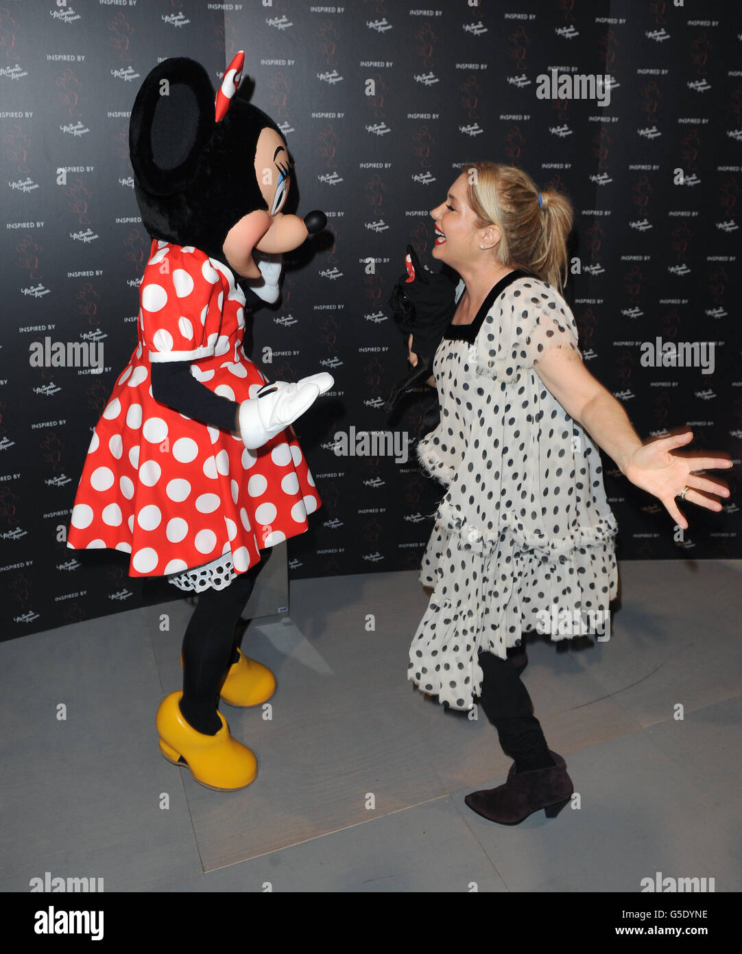 Brix Smith Start and Minnie Mouse at the Inspired by Minnie Mouse ...