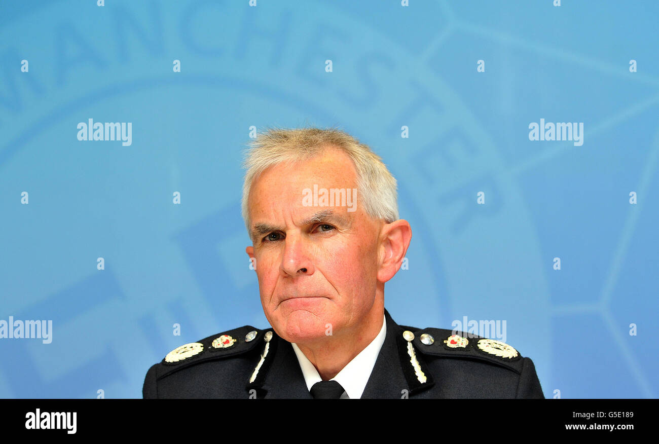 Sir Peter Fahy, The Chief Constable of Greater Manchester police ...