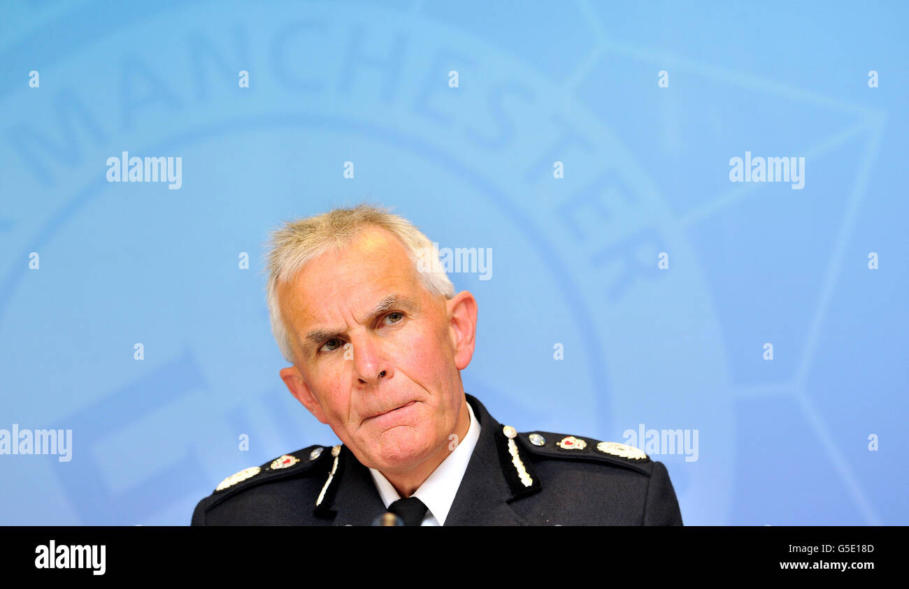 Sir Peter Fahy, The Chief Constable of Greater Manchester police ...