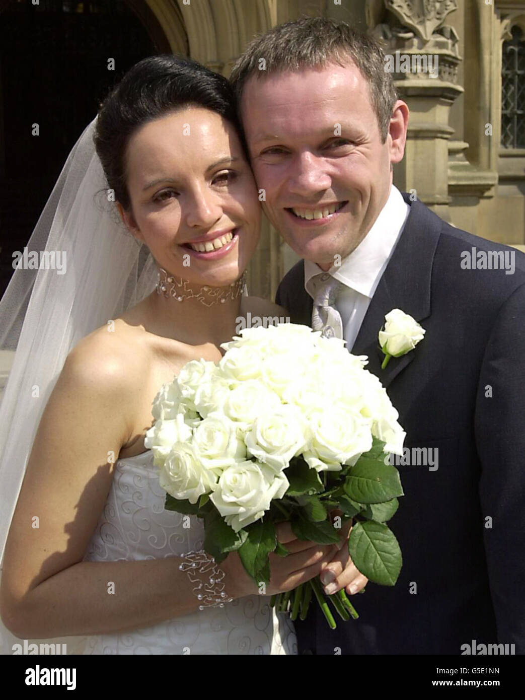 Caroline Flint, MP for Don Valley with her husband, Philip Cole after ...