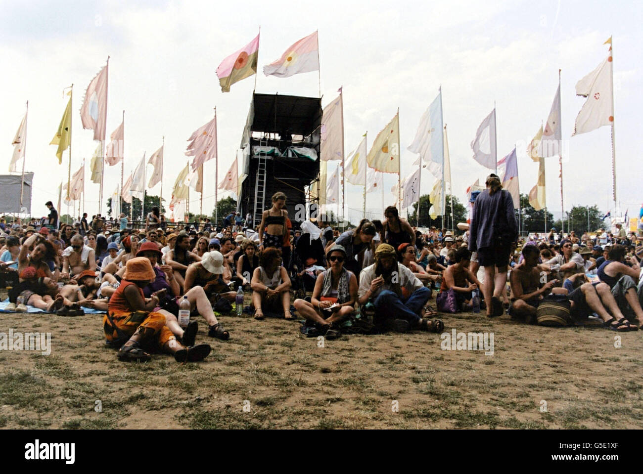Womad festival flags hi-res stock photography and images - Alamy