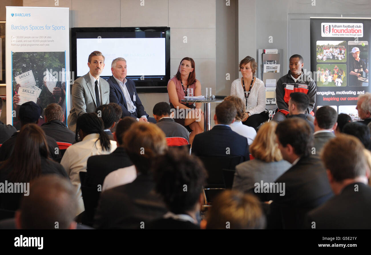 Panel discussion premier league hi-res stock photography and images - Alamy