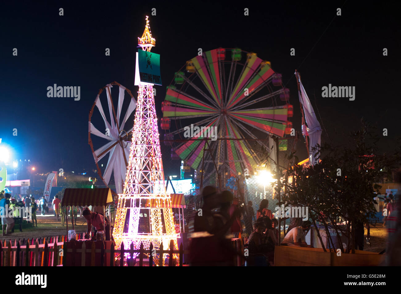 The biggest EDM festival in India Sunburn Goa at Vagator in December ...