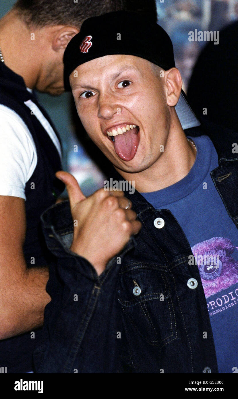 Former Big Brother contestant Bubble at Channel 4's London headquarters ...