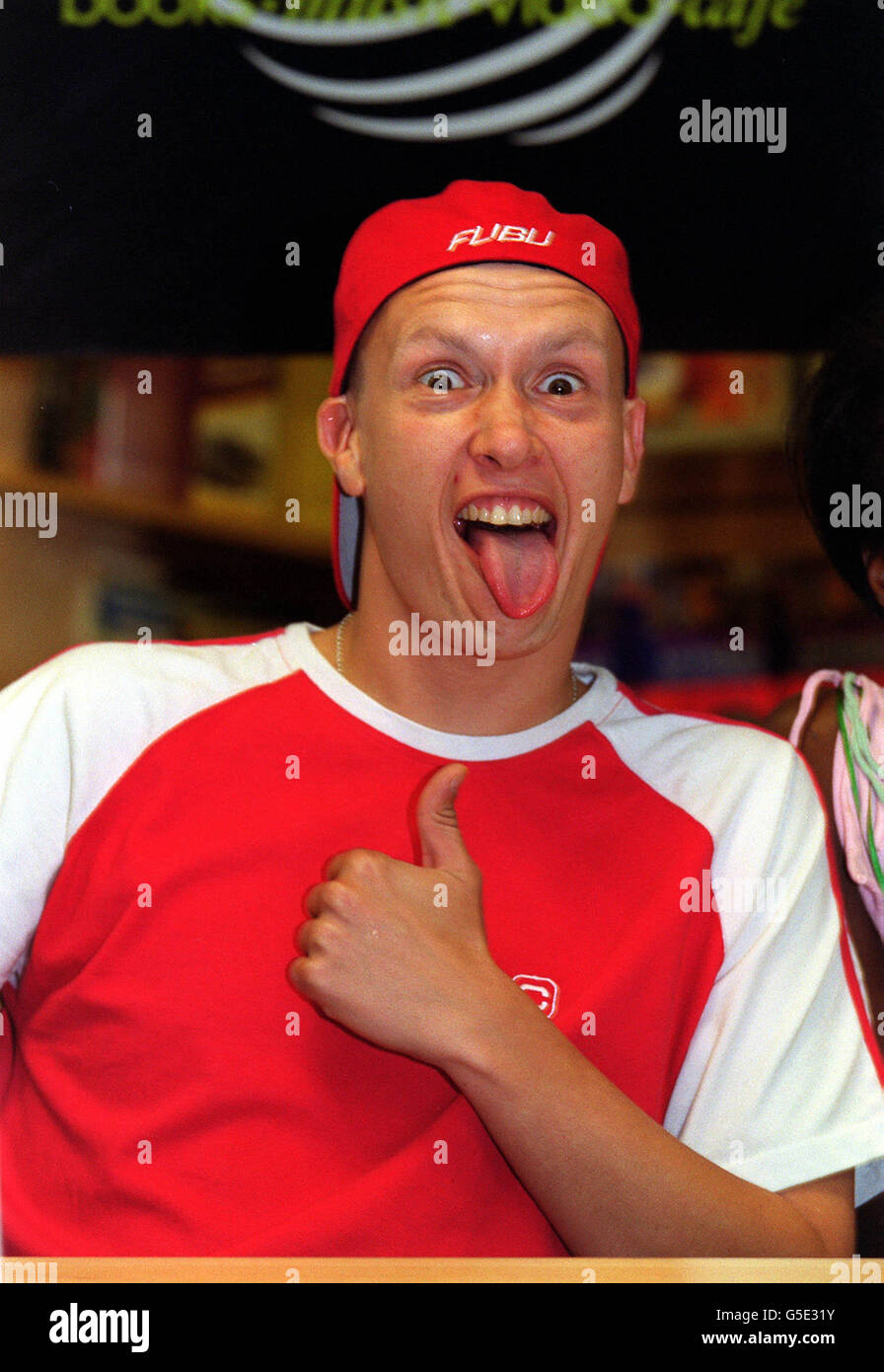 Former Big Brother housemate Bubble during a book signing of Big ...