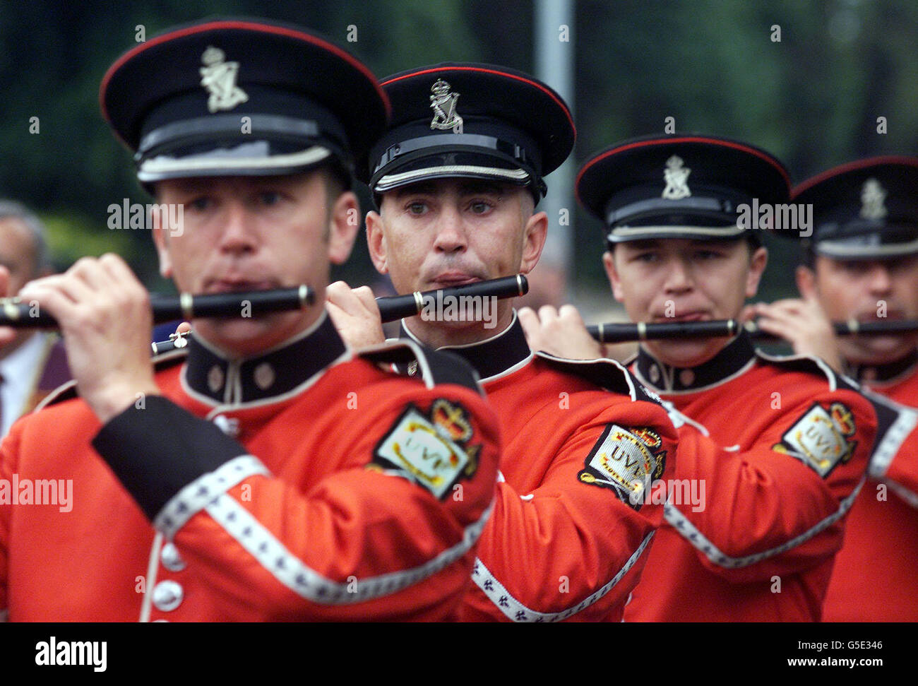 Members apprentice boys march through londonderry hi-res stock ...