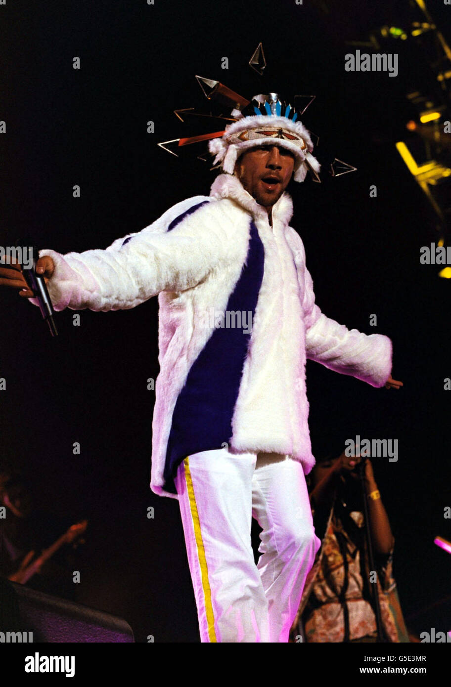 Singer Jay Kay from the band Jamiroquai attends the Ministry of Sound ...