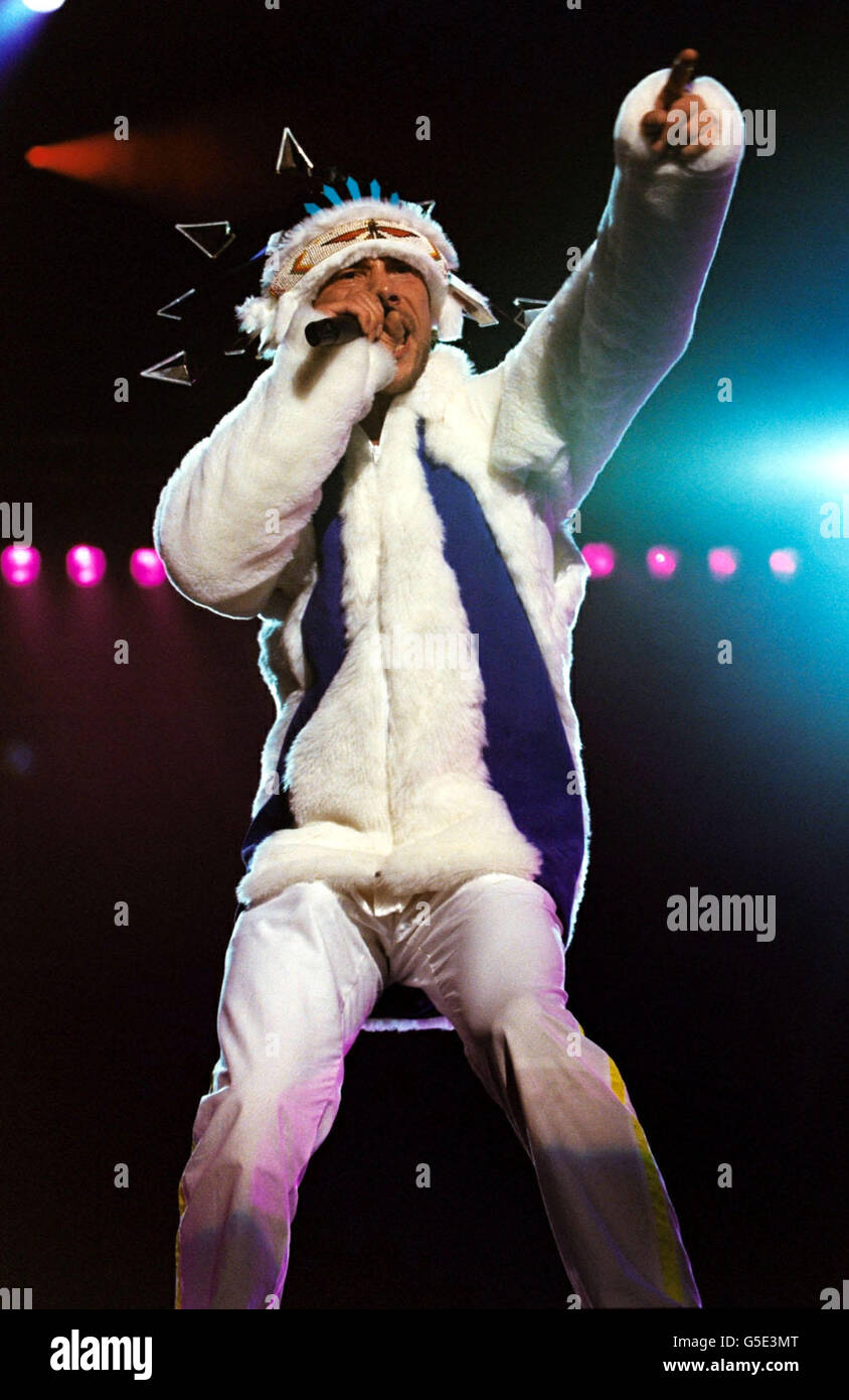 Singer Jay Kay from the band Jamiroquai attends the Ministry of Sound ...