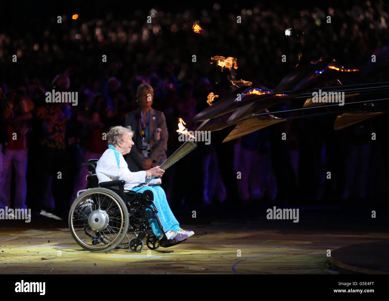 Great Britain's first ever Paralympic gold medal winner Margaret ...