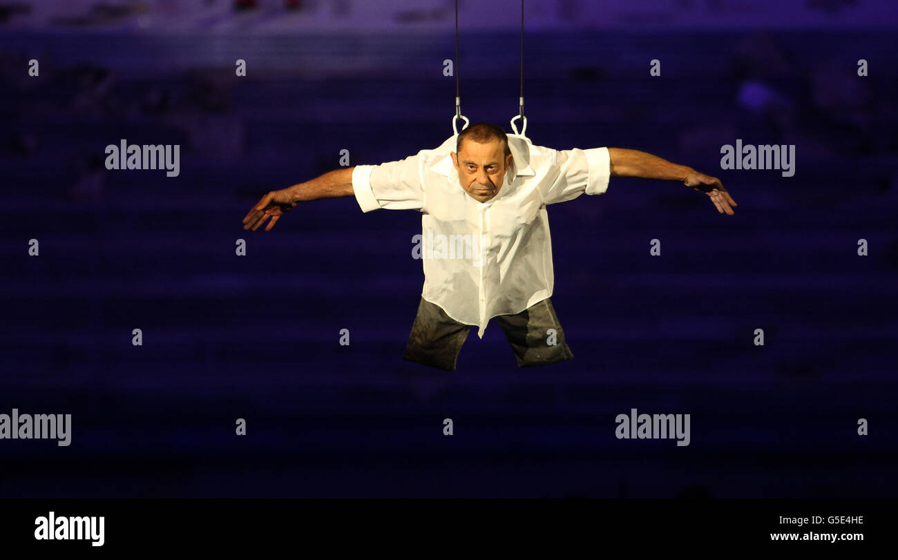 David toole during the opening ceremony at the olympic stadium hi-res ...