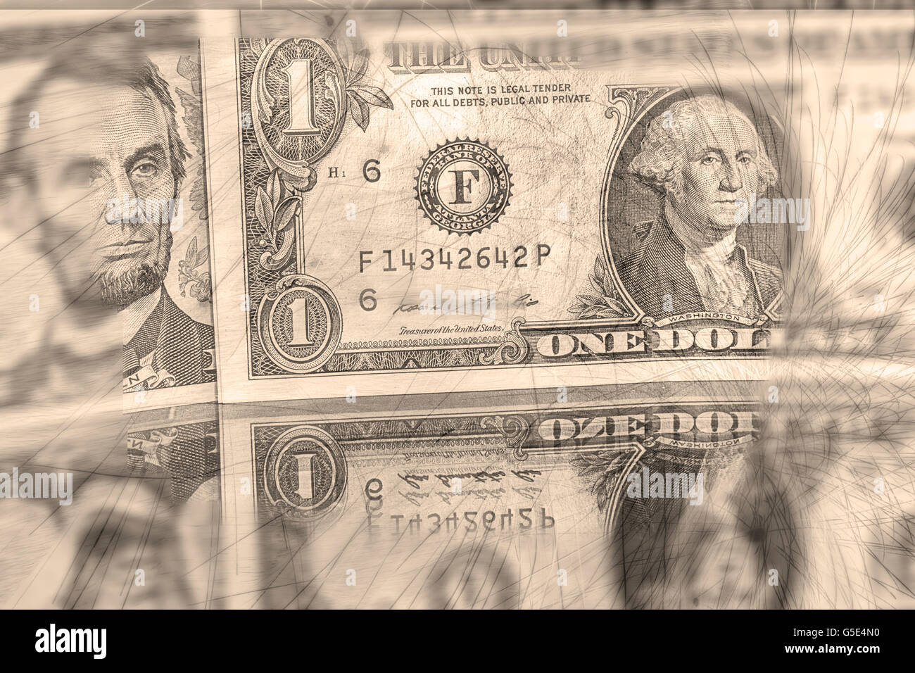 Us banknotes hi-res stock photography and images - Alamy