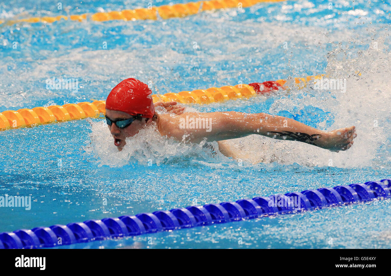 London Paralympic Games - Day 4. Great Britain's James Clegg in action ...