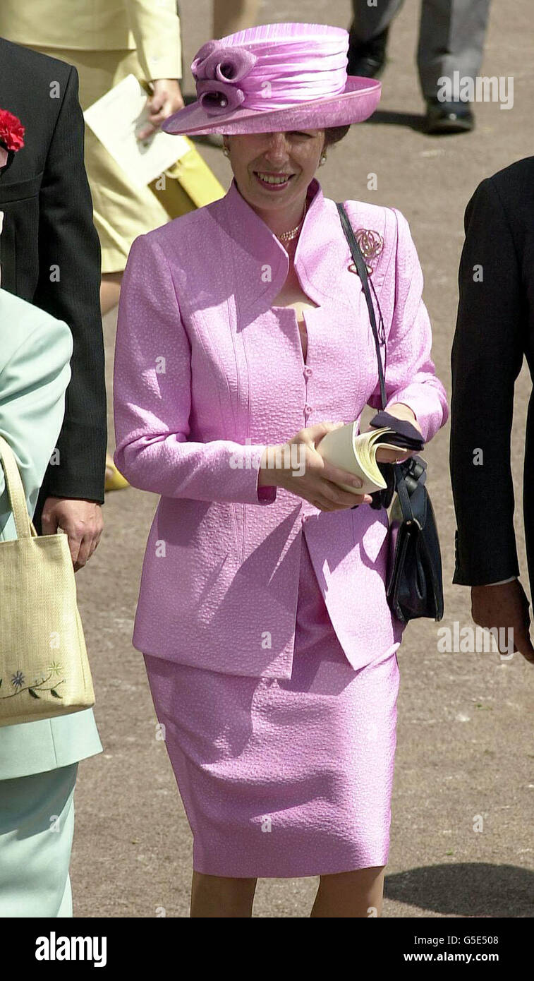 Royal Ascot Princess Royal. The Princess Royal makes her way to the ...