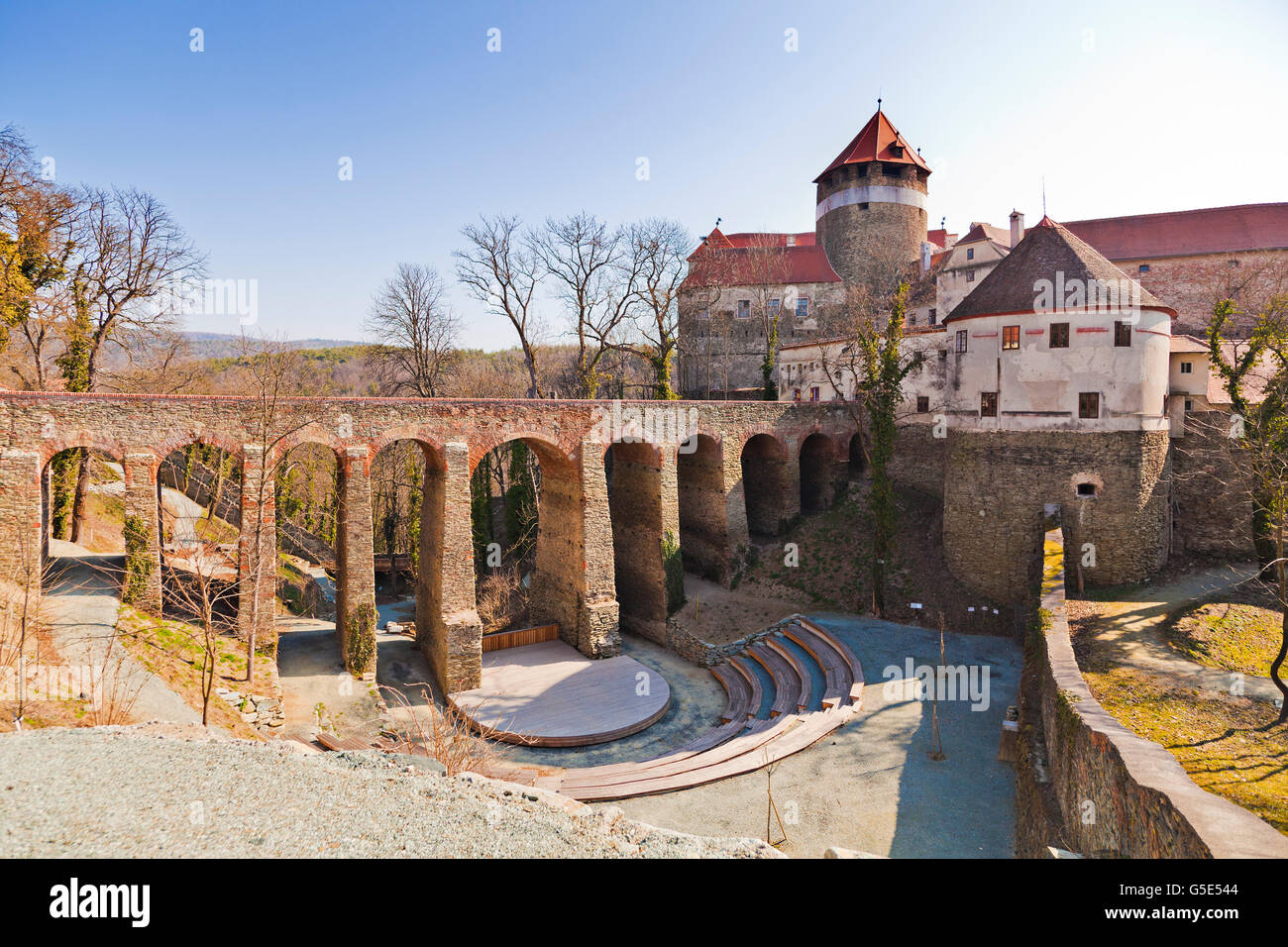 Burg Schlaining Castle, Stadtschlainding, Burgenland, Austria, Europe ...