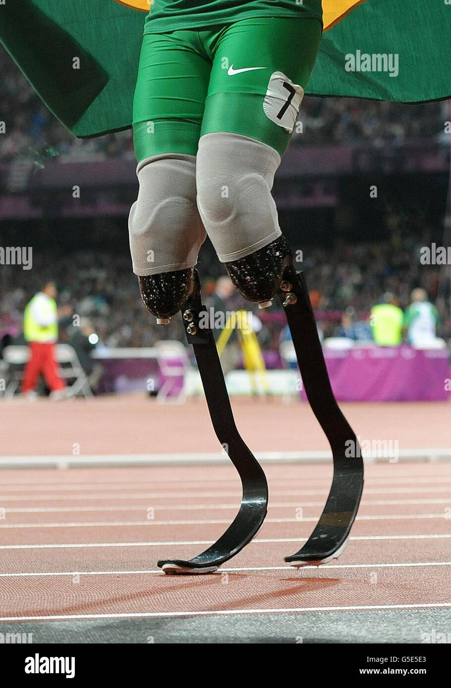 Prosthetic blades paralympic hi-res stock photography and images - Alamy