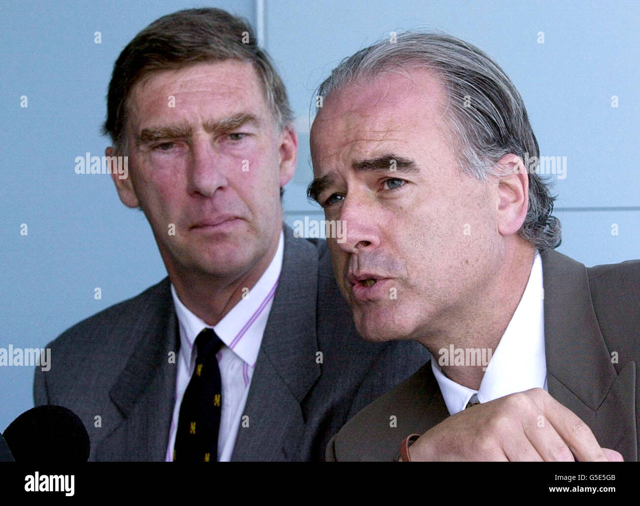 Secretary of the mcc and tim lamb hi-res stock photography and images ...