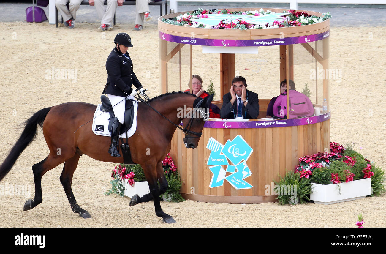 London Paralympic Games - Day 4. New Zealand's Rachel Stock competes in ...