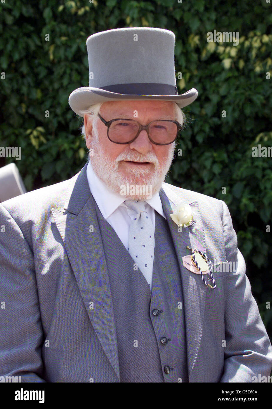 Royal Ascot Bates. Chelsea Chairman Ken Bates arriving for the 4th day ...