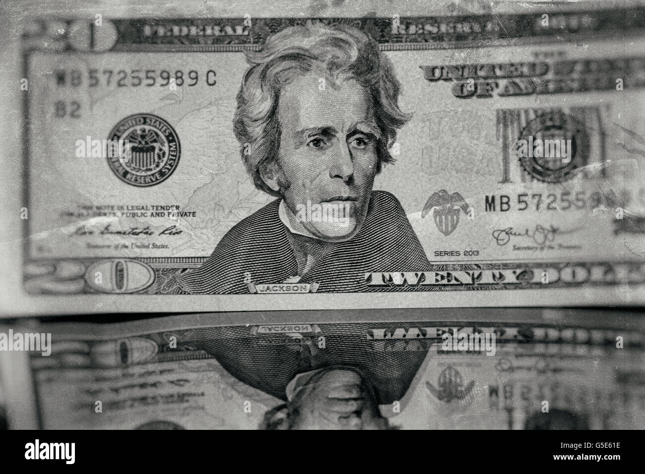 US $20 bill Stock Photo - Alamy