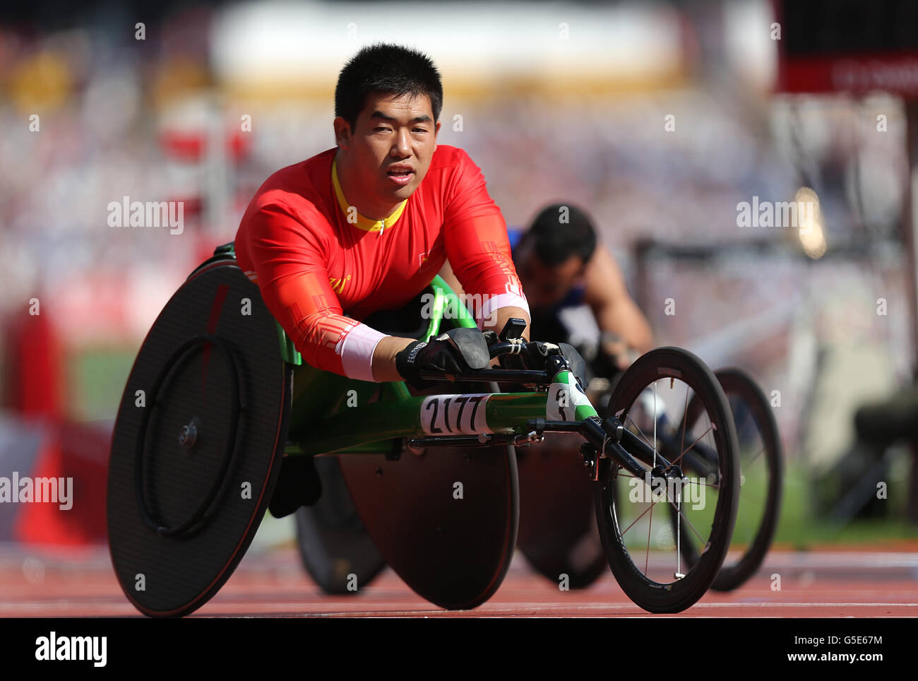 Republic of chinas yufei zhao during round 1 hi-res stock photography ...