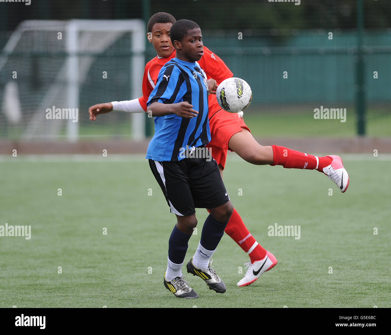 Soccer lambeth world cup final motspur park hi-res stock photography ...