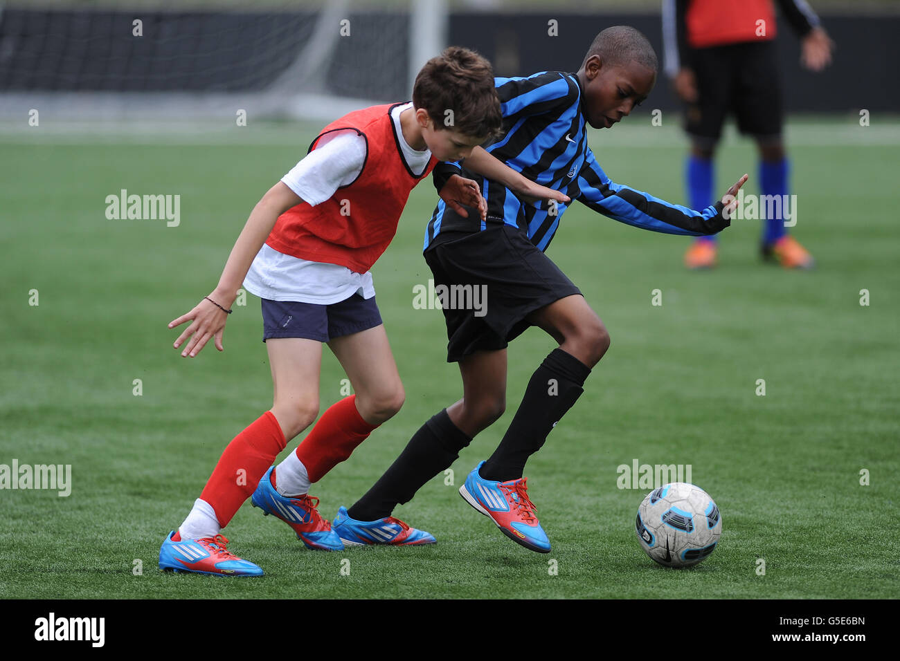 Soccer lambeth world cup final motspur park hi-res stock photography ...