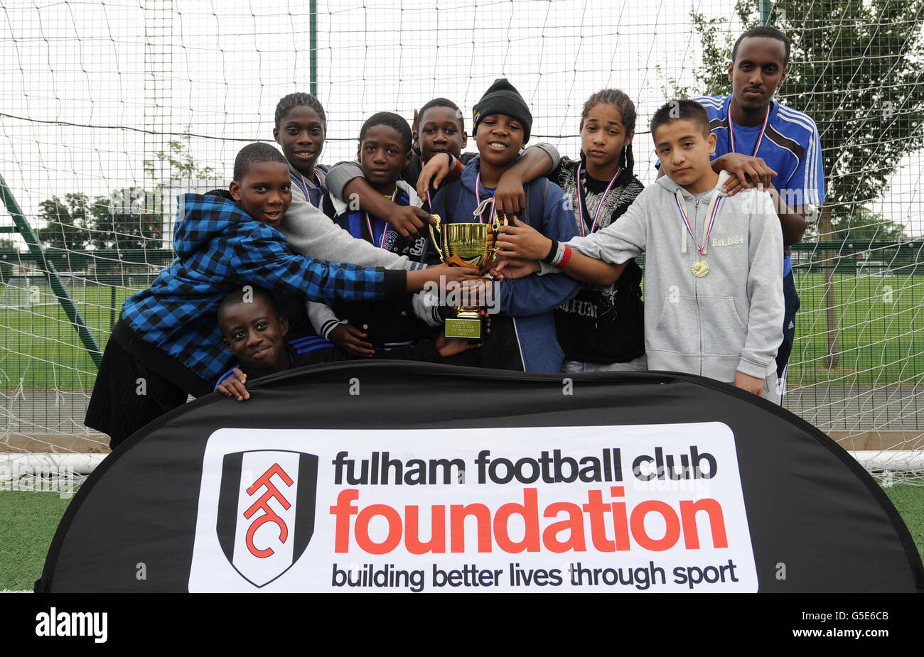 Soccer - Lambeth World Cup - Final - Motspur Park Stock Photo - Alamy